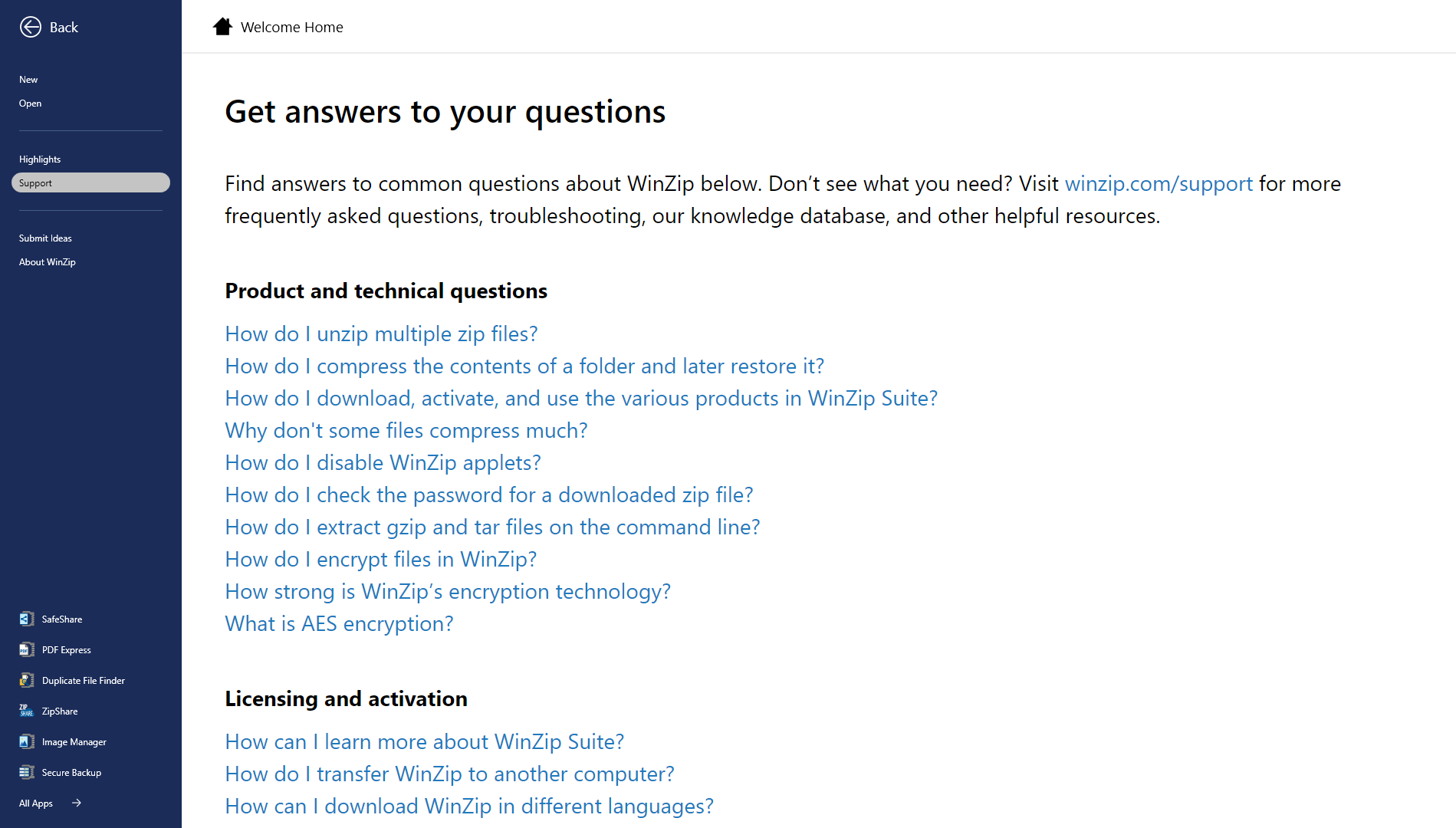 Discover the new WinZip: enhanced data security and efficiency